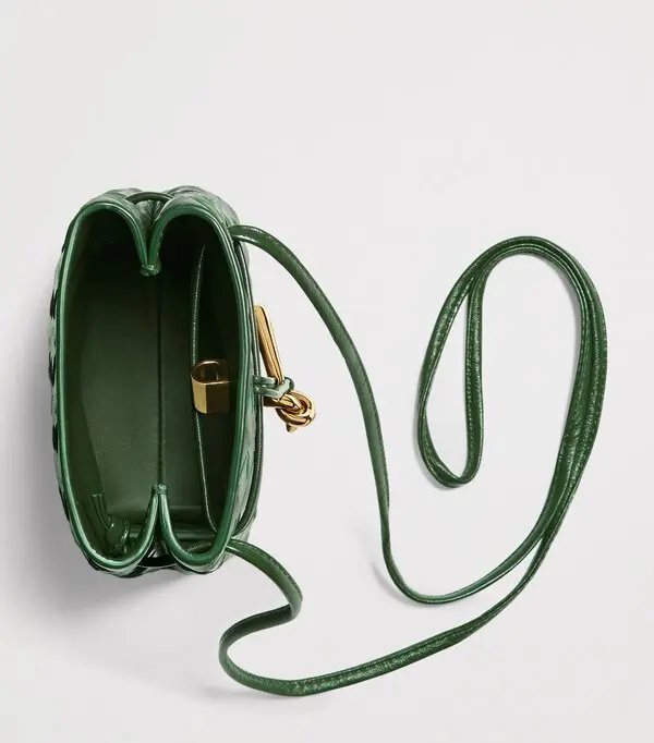 Bottega Veneta Nappa Leather Andiamo Phone Pouch