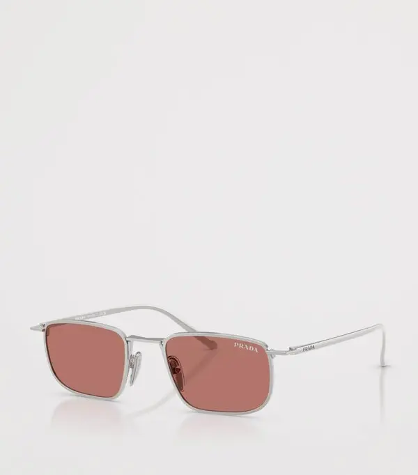 Prada Metal Pillow Sunglasses