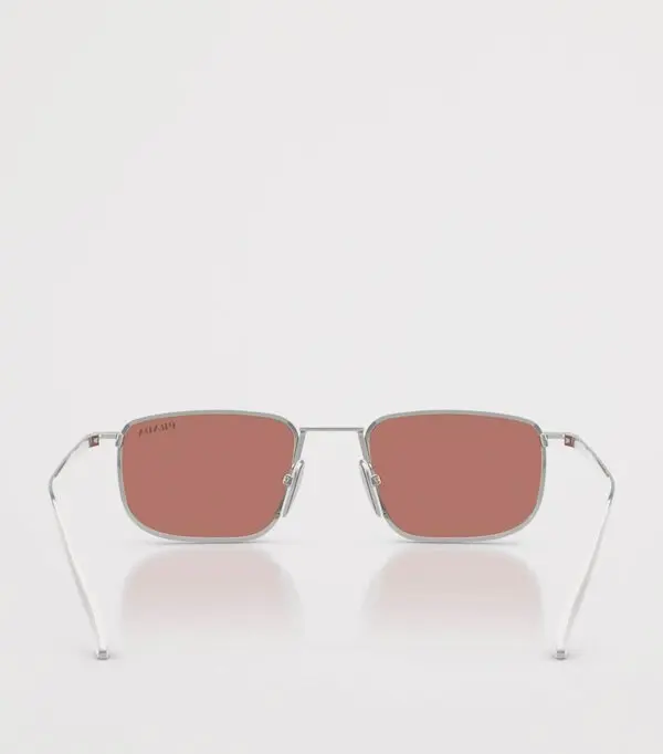 Prada Metal Pillow Sunglasses