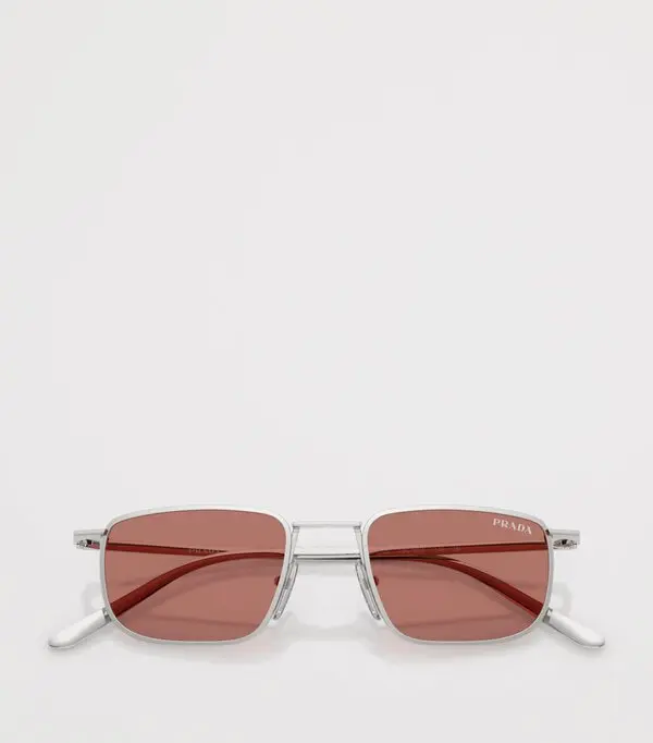 Prada Metal Pillow Sunglasses