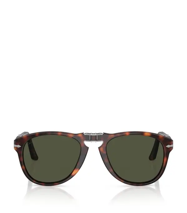 Persol Foldable Pilot Sunglasses - Brown