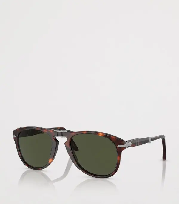 Persol Foldable Pilot Sunglasses