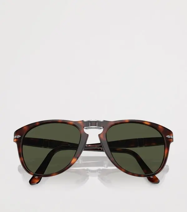 Persol Foldable Pilot Sunglasses