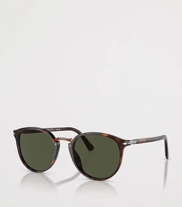 Persol Acetate Rounded Square Sunglasses