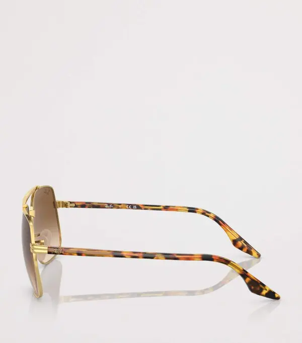 Ray-ban Rounded Pilot Sunglasses