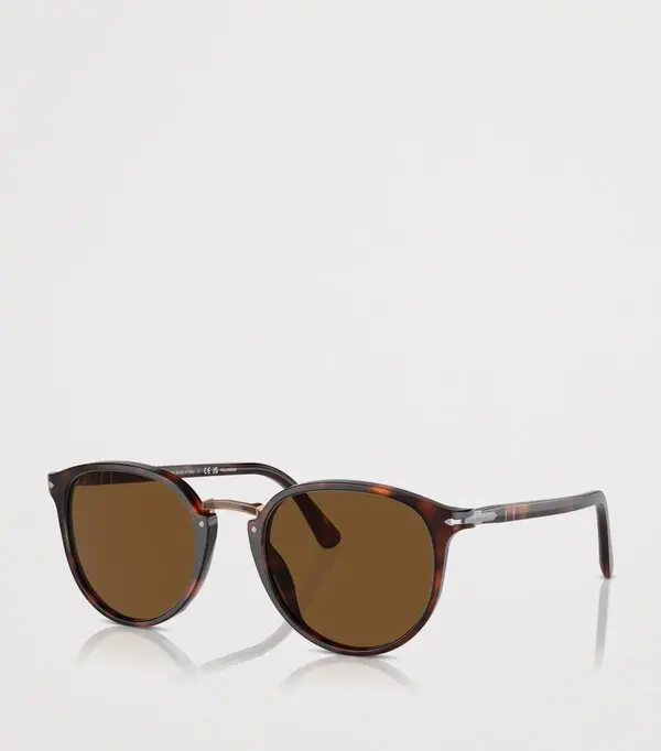 Persol Acetate Rounded Square Sunglasses