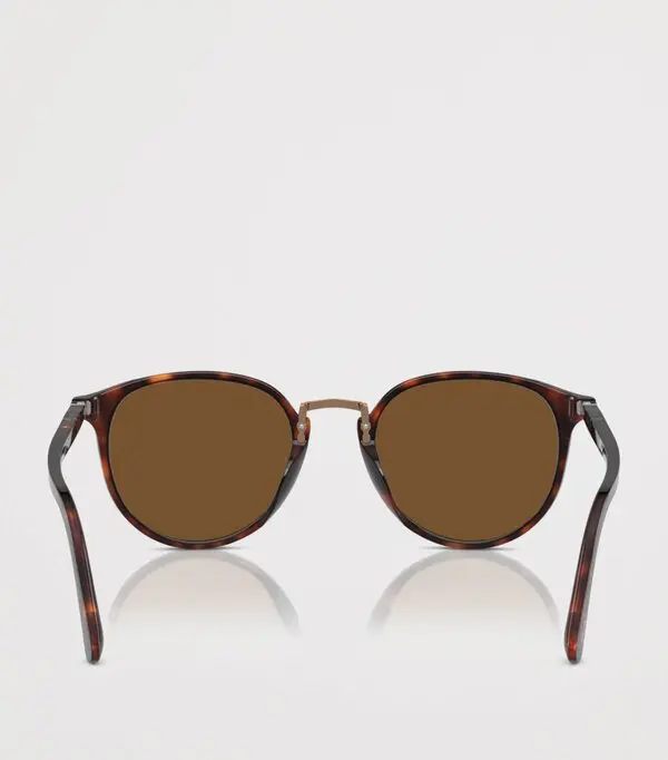 Persol Acetate Rounded Square Sunglasses