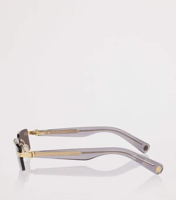 Cartier Narrow Rectangle Sunglasses