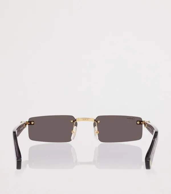 Cartier Narrow Rectangle Sunglasses