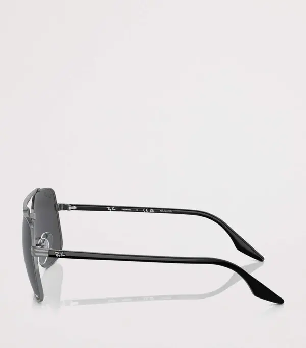 Ray-ban Polarized+ Lenses Square Sunglasses