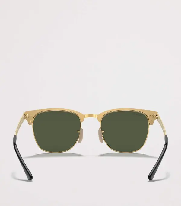 Ray-ban Clubmaster Metal Square Sunglasses