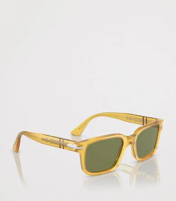 Persol Acetate Rectangle Sunglasses