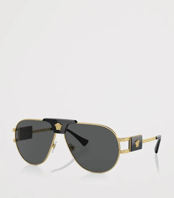 Versace Medusa Pilot Sunglasses