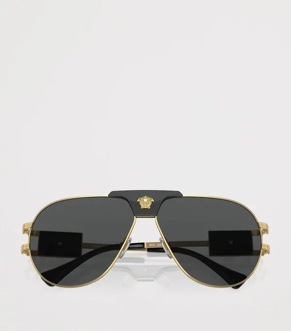 Versace Medusa Pilot Sunglasses