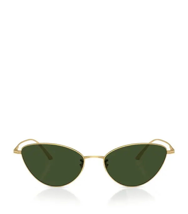 Oliver Spencer X Khaite 1998c Cat Eye Sunglasses - Gold