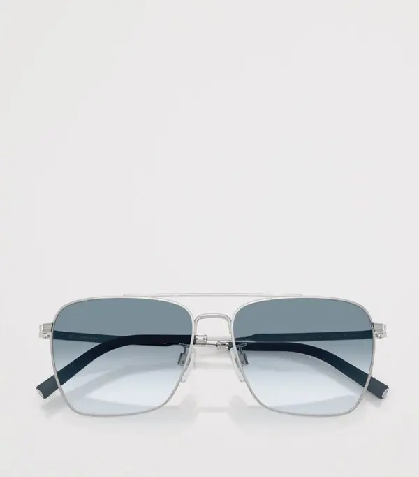Oliver Spencer R-15 Metal Square Sunglasses