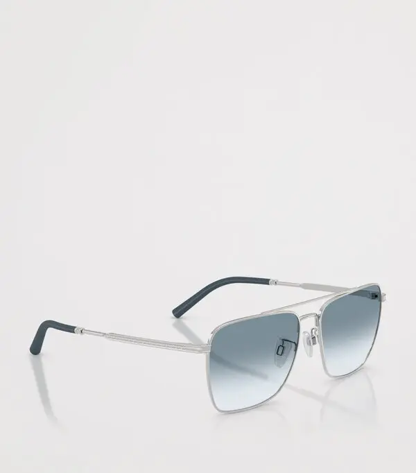 Oliver Spencer R-15 Metal Square Sunglasses