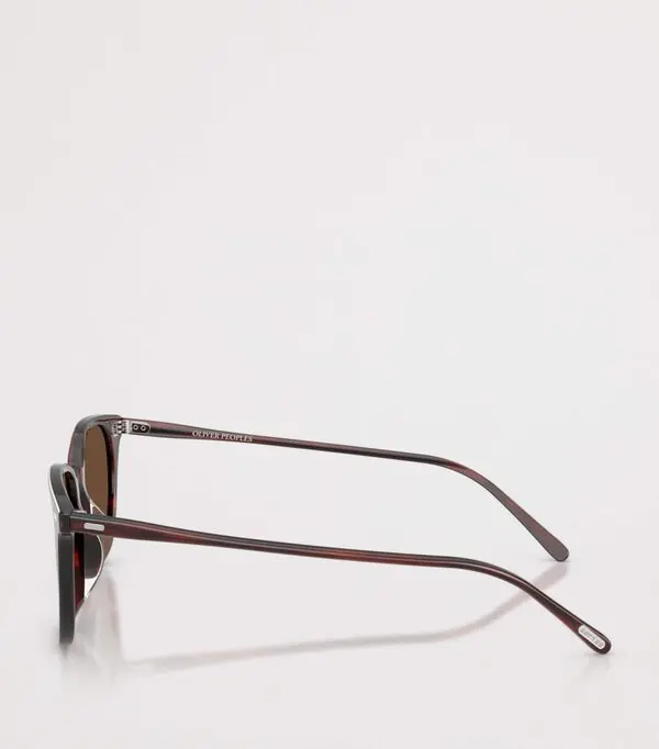 Oliver Spencer Laedin Square Frame Sunglasses - Brown