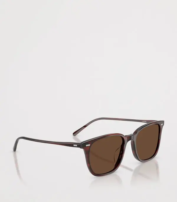 Oliver Spencer Laedin Square Frame Sunglasses - Brown