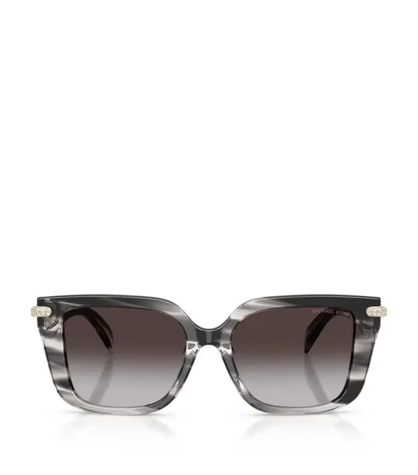 Michael Kors Santo Domingo Square Sunglasses - Black