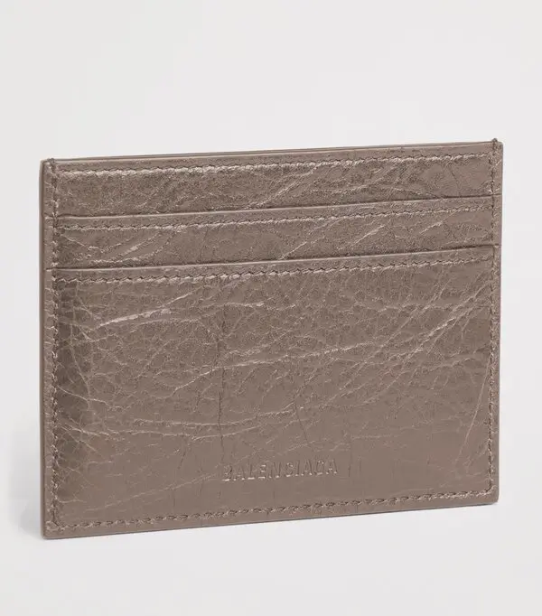 Balenciaga Leather Le City Card Holder - Pink