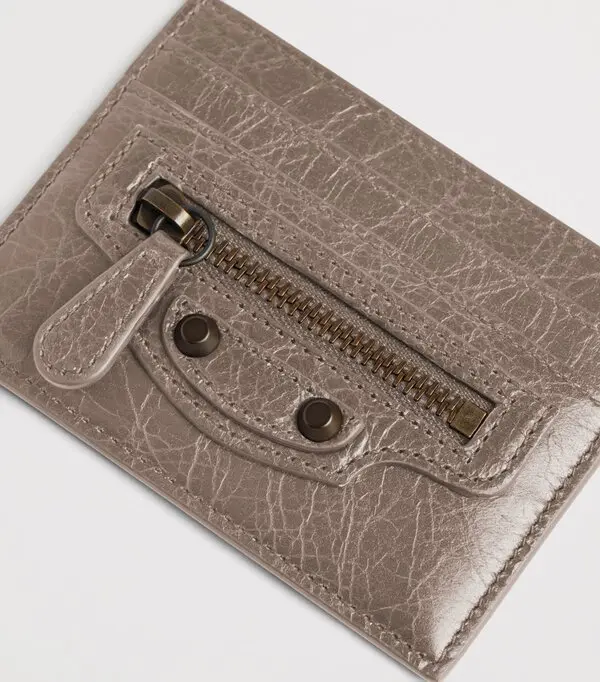 Balenciaga Leather Le City Card Holder - Pink