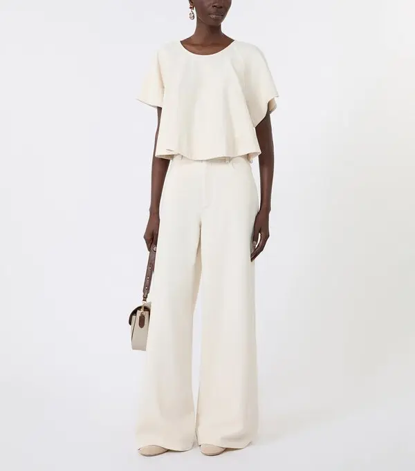 Max Mara High-rise Wide-leg Jeans