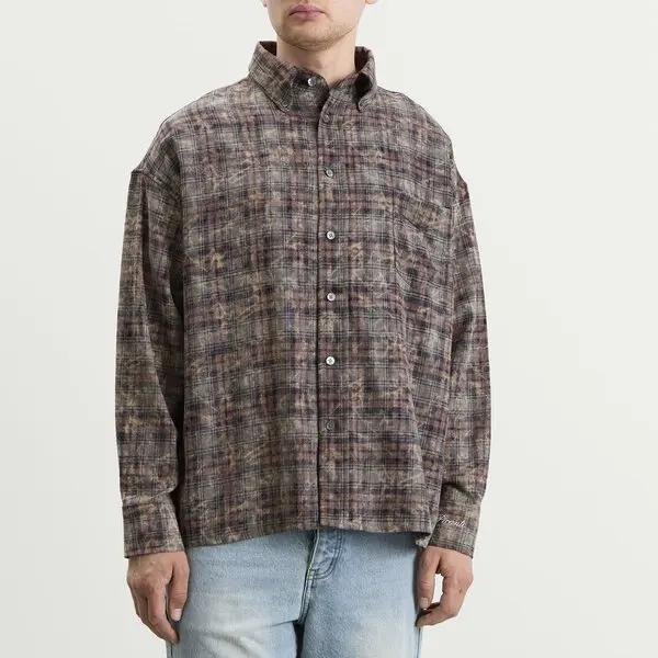 PICANTE Rocco Bleached Check Shirt
