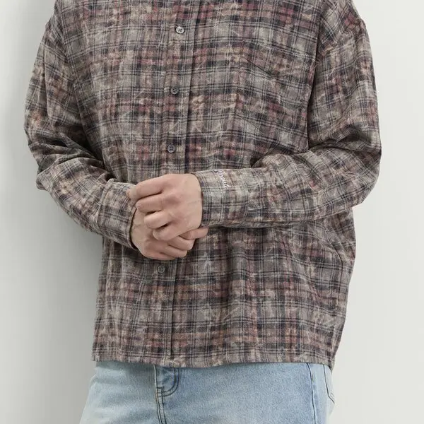 PICANTE Rocco Bleached Check Shirt