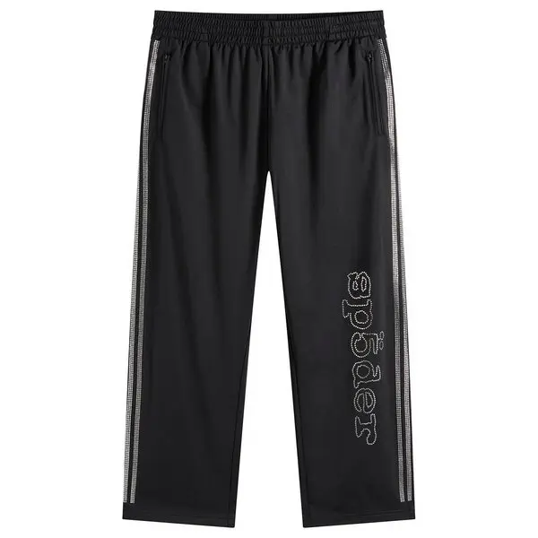 Adidas Sp5der Track Pants With Rhinestone Detailing - Black