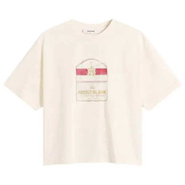 ABOUT:BLANK Bottle T-shirt - Oat