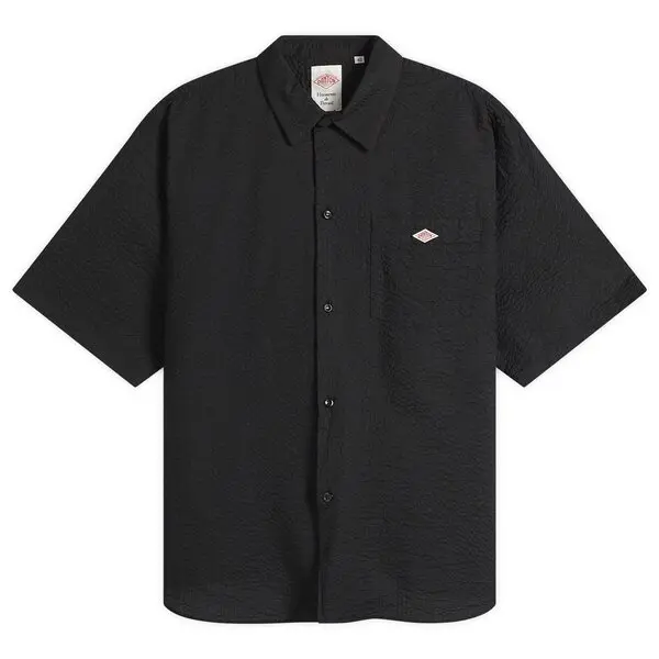 DANTON Short Sleeve Shirt - Black