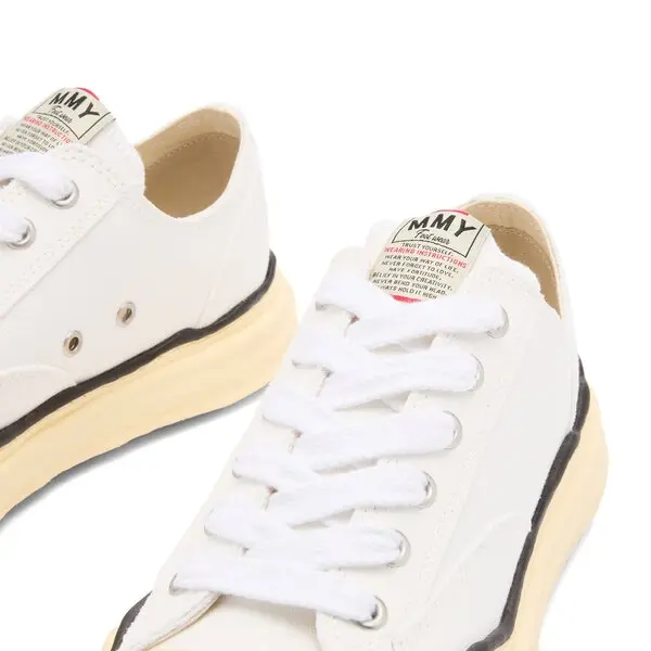 Mihara Yasuhiro Peterson Vintage Sole Canvas Low-top Sneakers
