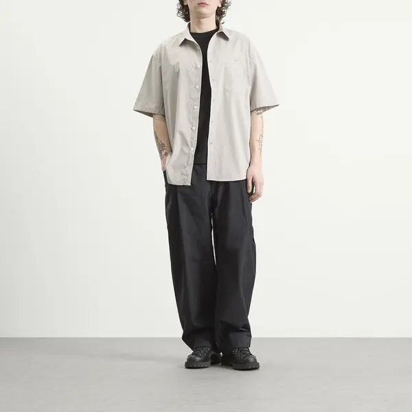 DANTON Pleated Tuck Pants