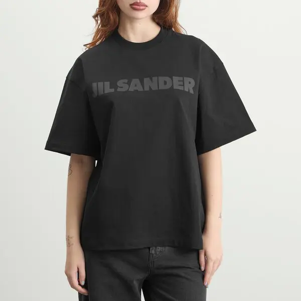 JIL SANDER Logo T-shirt - Black