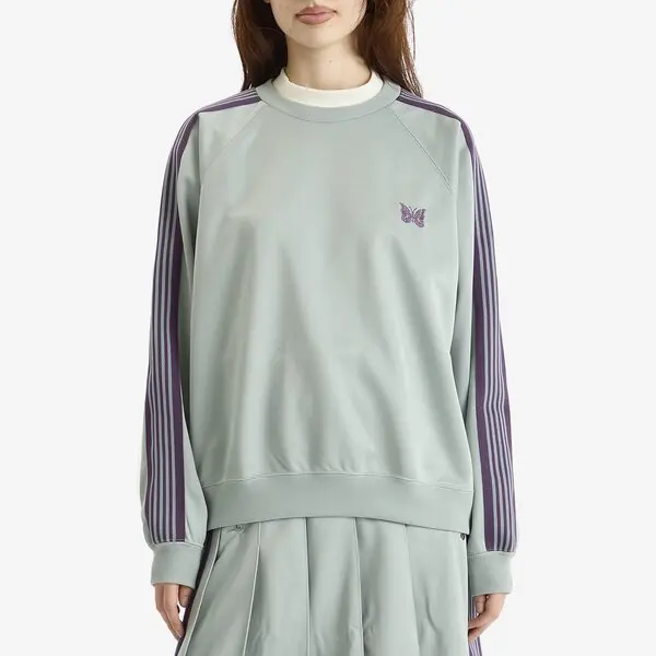 Needles Track Crew Neck Sweatshirt