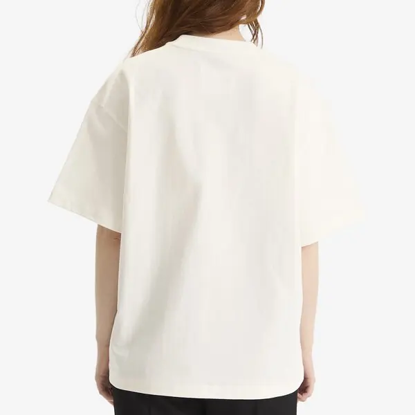 JIL SANDER Logo T-shirt - Porcelain