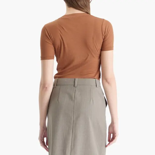 Auralee Sheer Rib T-shirt