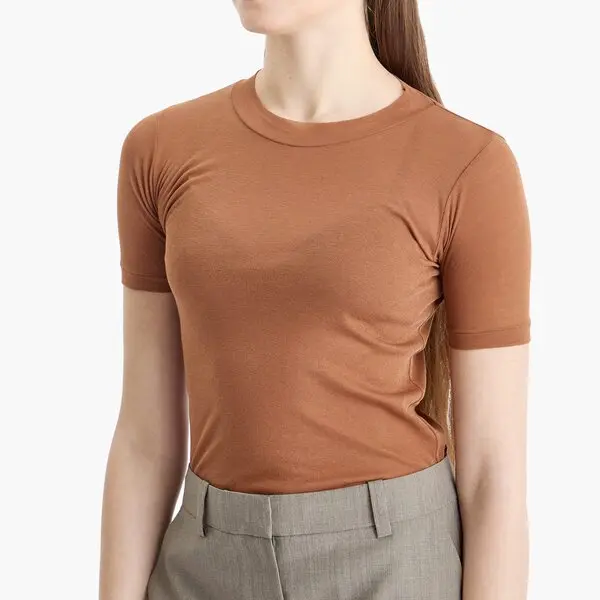 Auralee Sheer Rib T-shirt