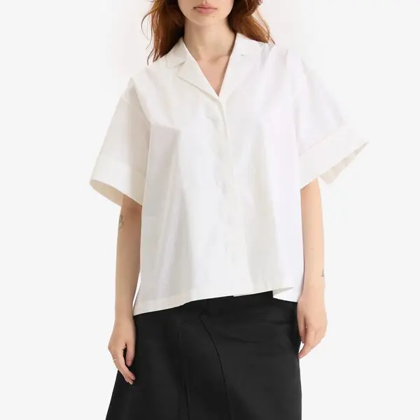 JIL SANDER Boxy Short Sleeve Shirt