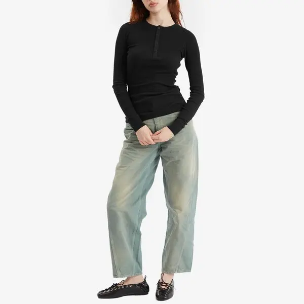 Auralee Organic Soft Rib Pullover