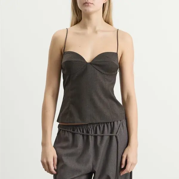 ST. AGNI Wool Cami