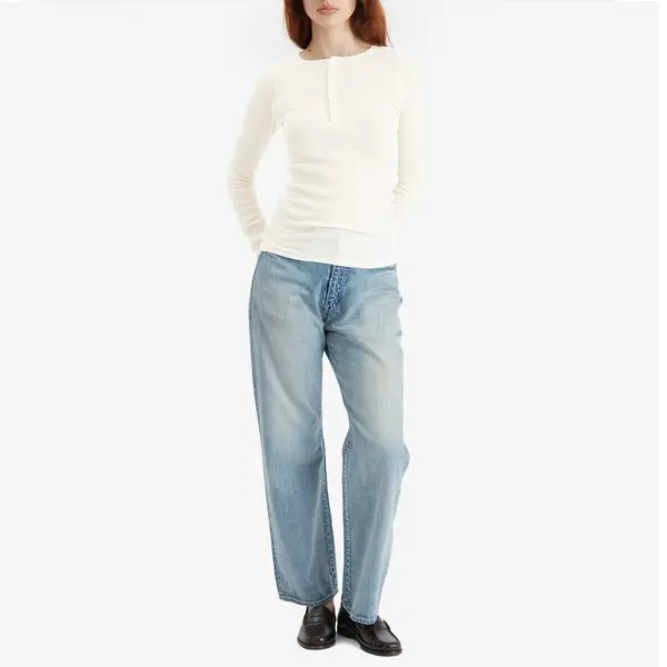 Auralee Organic Soft Rib Pullover