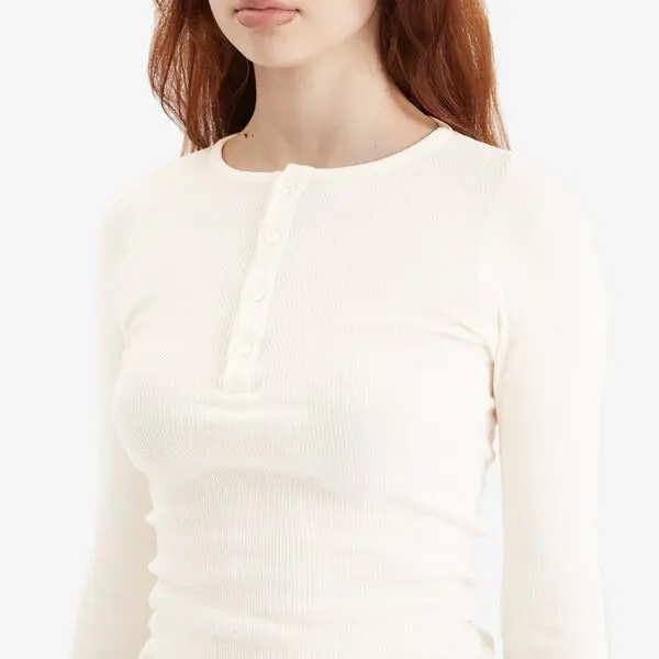 Auralee Organic Soft Rib Pullover