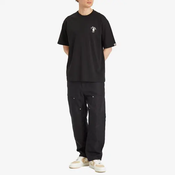 A BATHING APE One Point College Relaxed Fit Tee