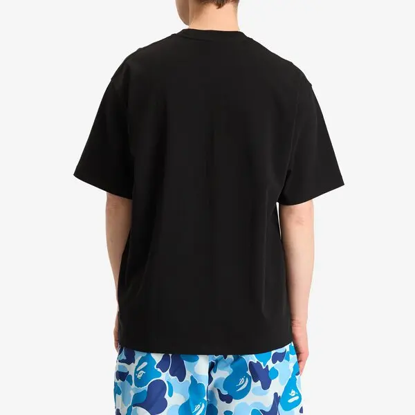 A BATHING APE Graffiti Logo Relaxed Fit Tee