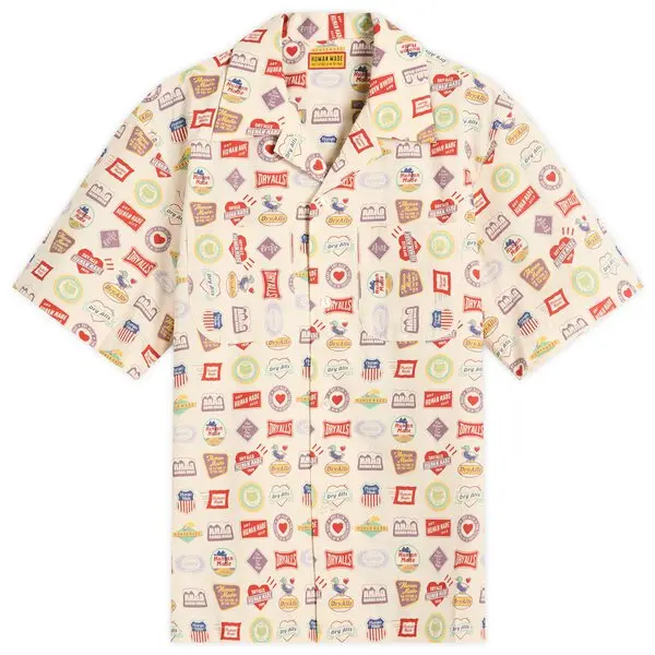 HUMAN MADE Souvenir Vacation Shirt - White