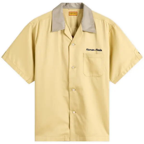 HUMAN MADE Bowling Shirt - Yellow