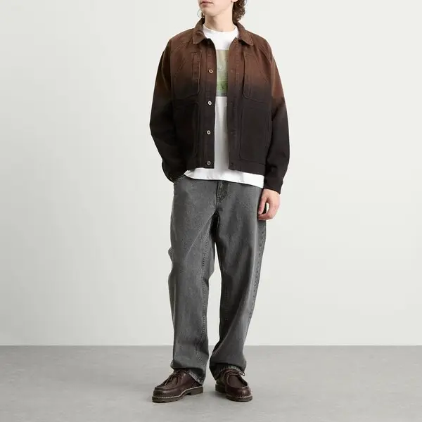 DIME Classic Relaxed Denim Pants - Faded Black