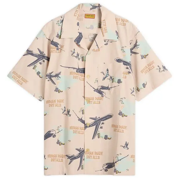 HUMAN MADE Aeroplane Vacation Shirt - Pink